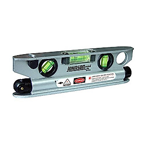 Johnson Level & Tool 40-6164 Magnetic Torpedo Laser Level, Red, 1 Laser Level