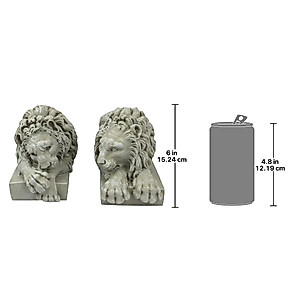 Design Toscano Lions from the Vatican Sculptures