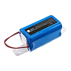 Synergy Digital Vacuum Cleaner Battery, Compatible with Shark RVBAT850 Vacuum Cleaner Battery (Li-ion, 14.8V, 2600mAh)