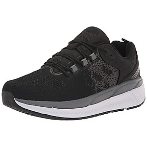 Propét Men's Ultra 267 Sneakers, Black,/Grey, 13 X-Wide US