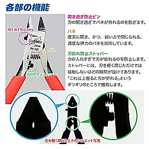GodHand Blade One Nipper GH-PN-120 for Plastic Models