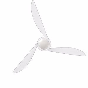 Minka-Aire F844-WH, Light Wave, 52" Ceiling Fan, White
