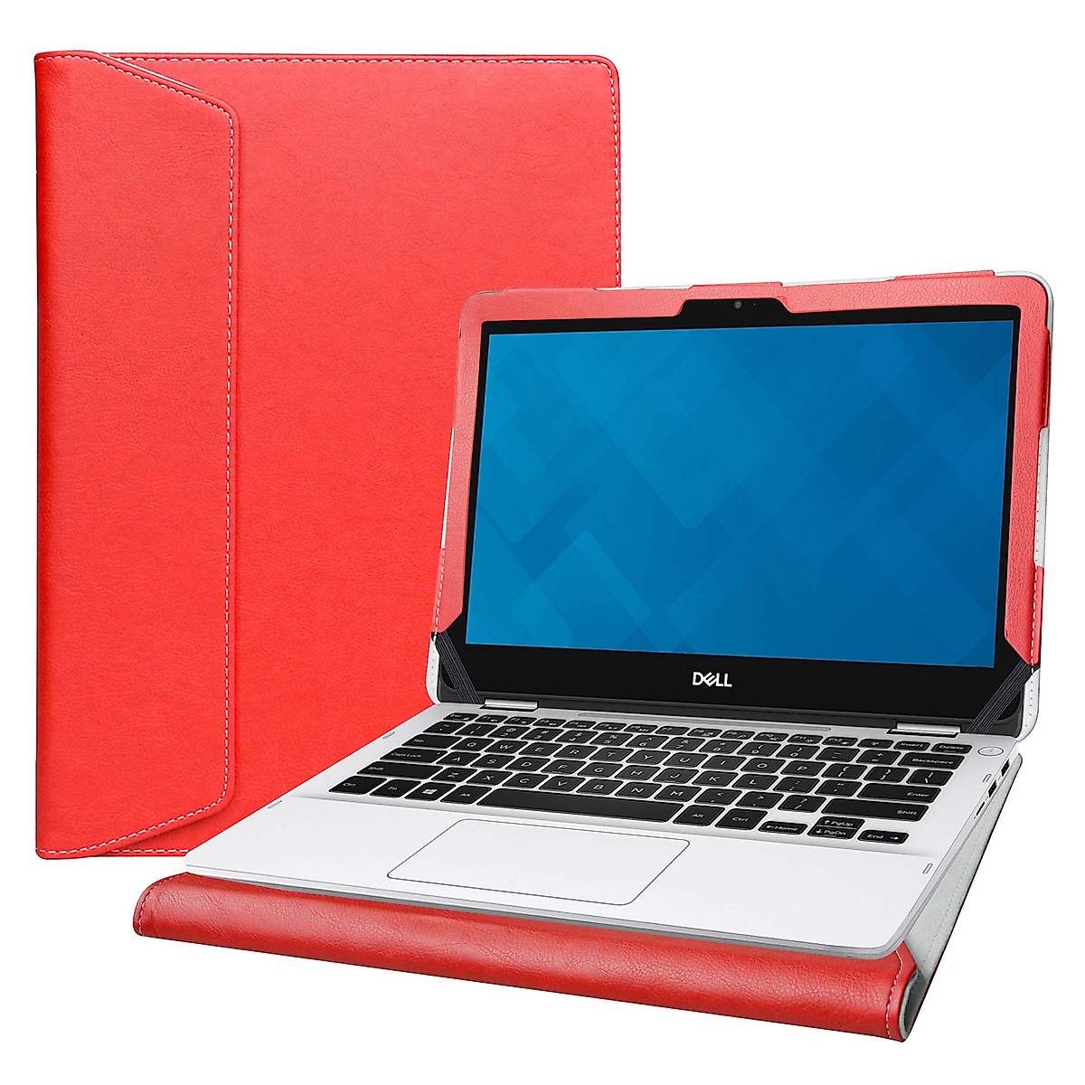 Alapmk Protective Case for 11.6" Lenovo 100e Chromebook Gen 4/Lenovo 300e Yoga Chromebook Gen 4/Lenovo 300w Yoga Gen 4/Lenovo 100w Gen 4 (Not fit Lenovo 100e Chromebook Gen 3/Gen 2),Red