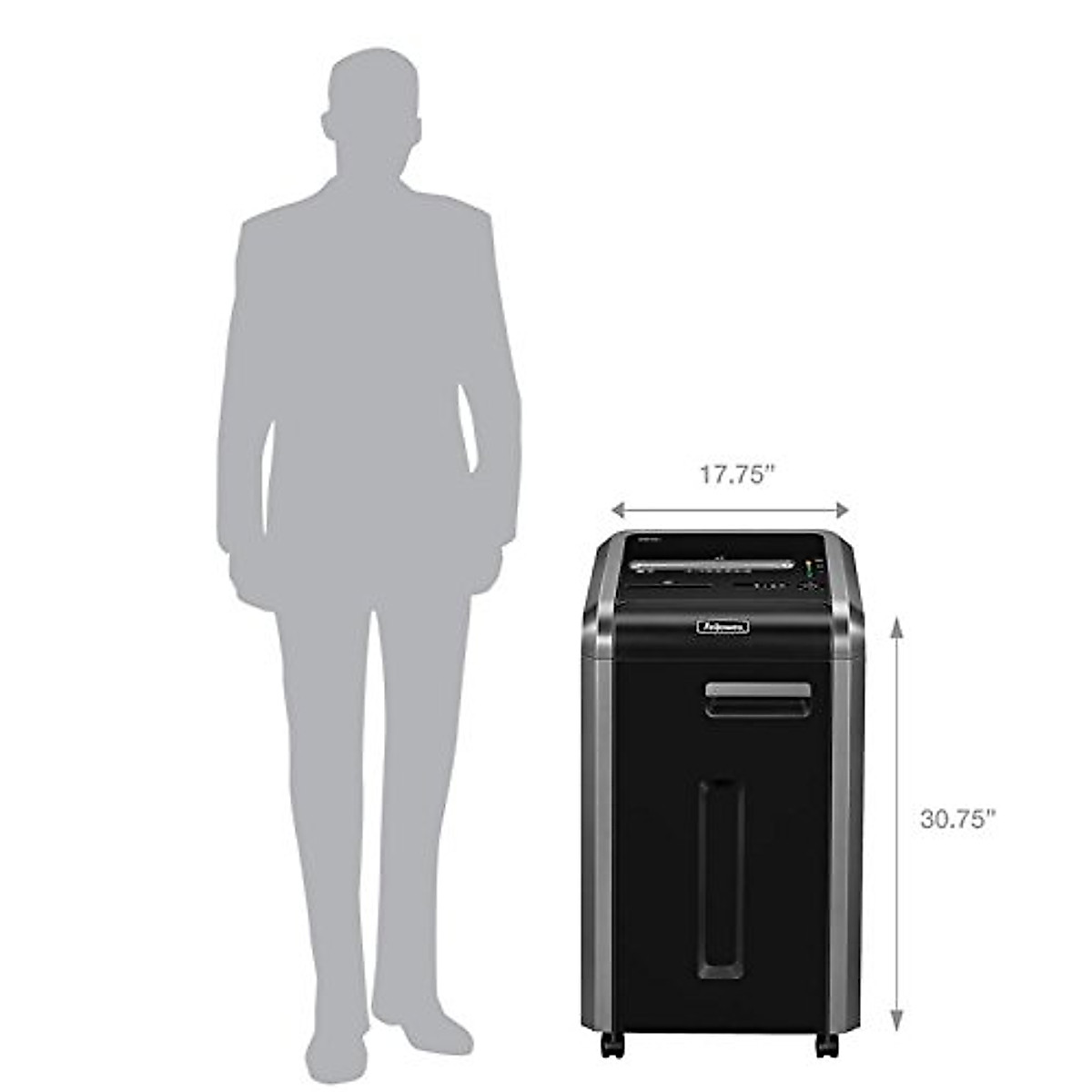 Fellowes Powershred 225i 100% Jam Proof 20-Sheet Strip-Cut Shredder (3322001)