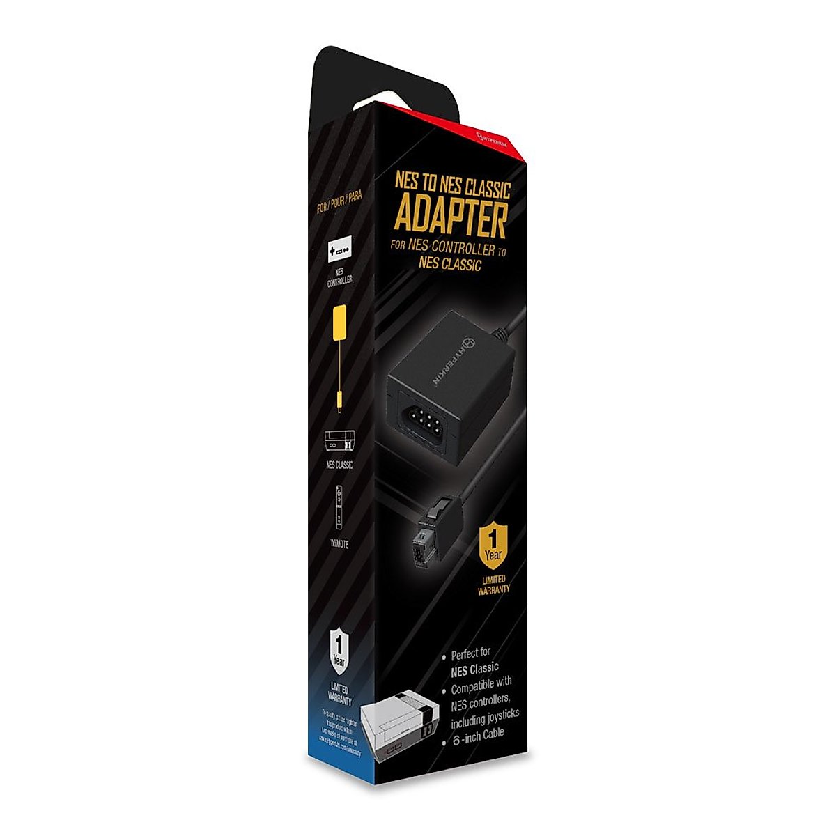 Hyperkin NES Controller to NES Classic Edition Adapter