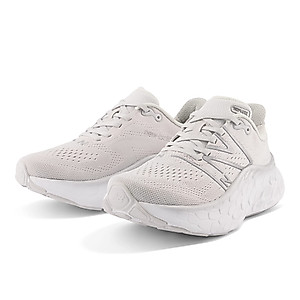 New Balance Women's Fresh Foam X More V4 Running Shoe, Summer Fog/Rain Cloud, 7.5 Wide