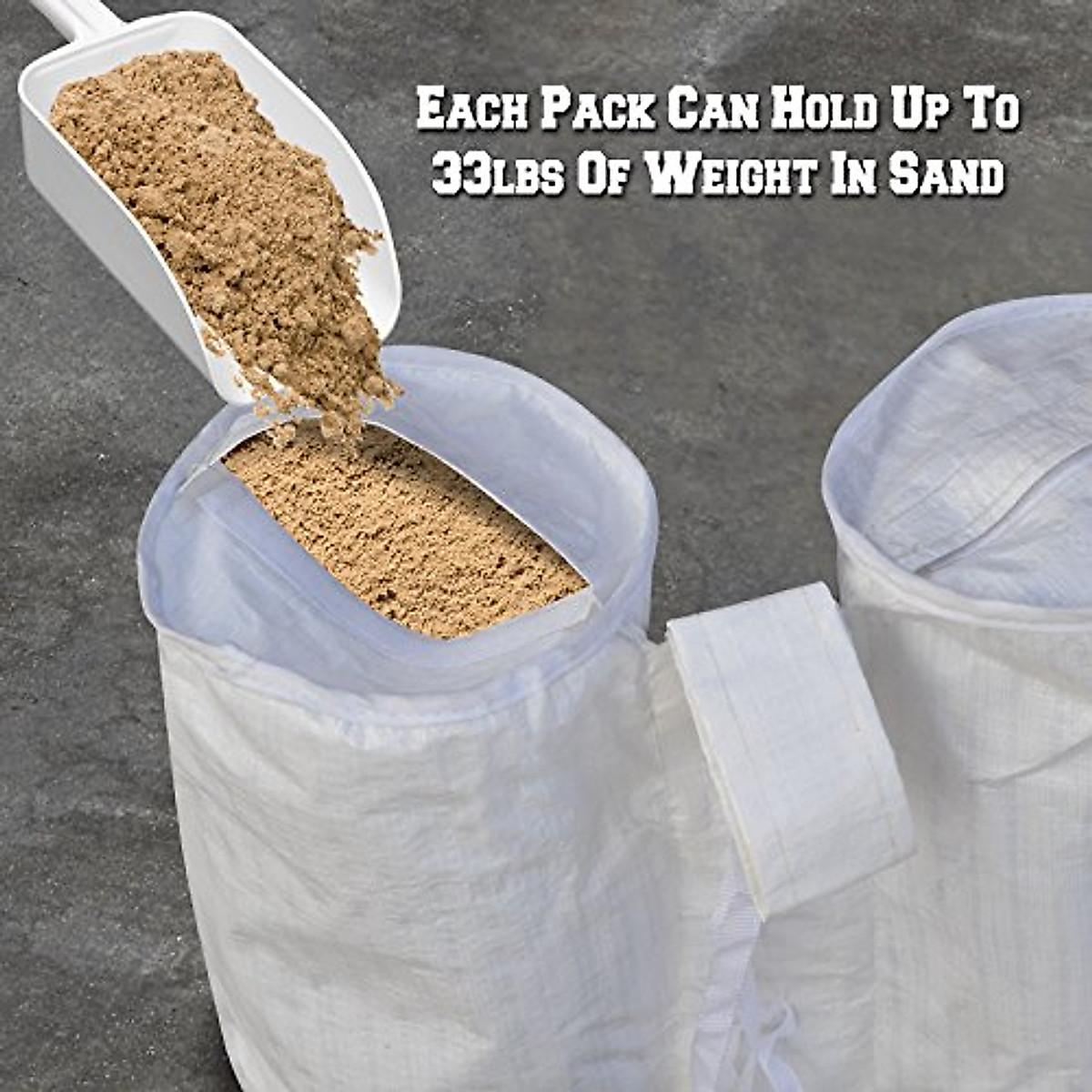 Benefitusa 4 Pcsoutdoor Canopy Tent Weight Sand Bag Anchor Kit