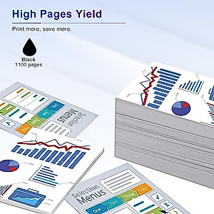 Vinker 702XL Remanufactured Ink Cartridge Replacement for Epson 702 Black Ink Cartridges T702XL T702 for Workforce Pro WF-3720 WF-3730 WF-3733 Printer (Black Only, 2 Pack)