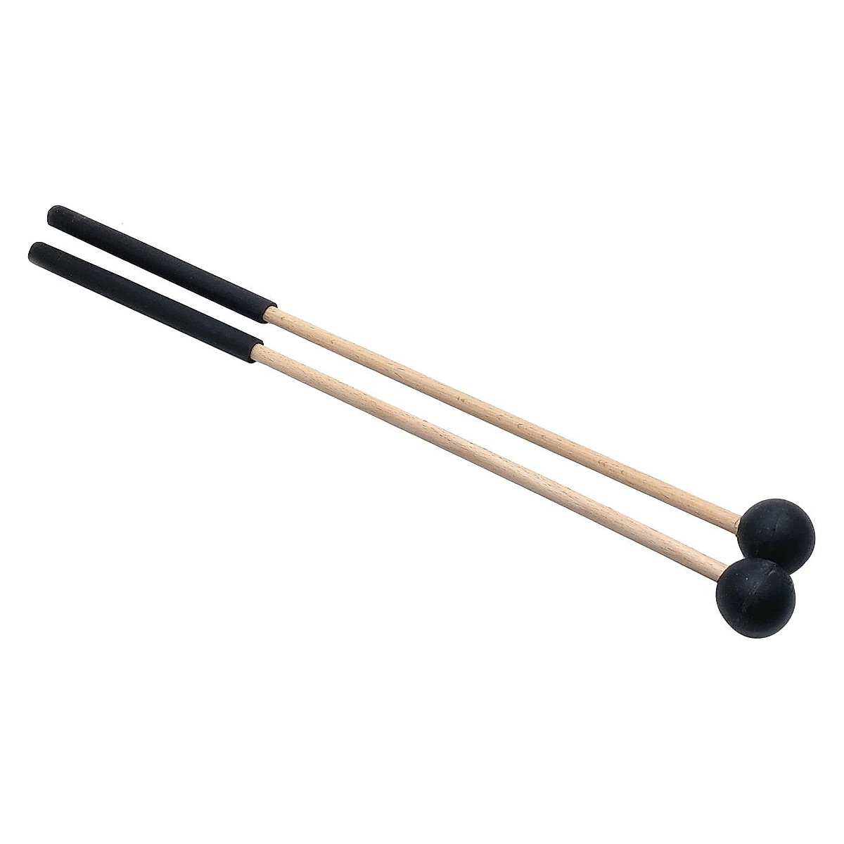 TUOREN Drum Stick Bag Portable Drumstick Storage Handbag with Drumsticks Drum Brushes Stick Set 4Pair Percussion Instrument Accessories for Jazz Acoustic Drummer Practice, Rock Band, Students Black