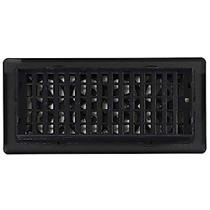 Decor Grates ST410 Classic Collection Décor Design Painted, 4x10 Inches, Floor Register