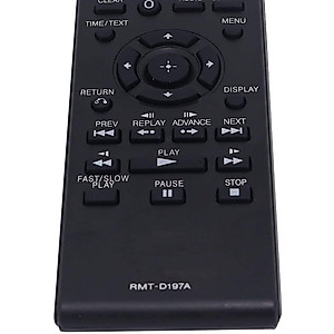 RMT-D197A DVD Player Remote Control fits for Sony DVD Player (148943011)