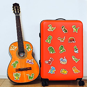 Dinosaur Sticker for Water Bottles, 100PCS Cute Vinyl Stickers for School Students Classroom,Phone/Laptop/Luggage/Stationery Boxes