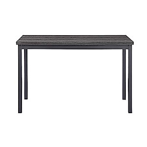 Lexicon Zahra Wood and Metal Dining Table, 48" x 30", Gray