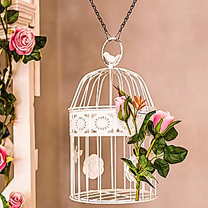 2 Pack Hanging Chain for Bird Feeders, Planters, Lanterns and Ornaments (9.5 Inch, Black)
