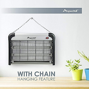 ASPECTEK Bug Zapper & Electric Insect Kill Mosquito Bug Fly & Other Pests Killer, Powerful 2800V Grid 20W Bulbs, Indoor use only