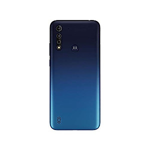 Moto G8 Power Lite (64GB,4GB) 6.5", 5000 mAh Battery, Dual SIM GSM Unlocked, Global 4G LTE International Model (T-Mobile, AT&T, Metro, Cricket) XT2055-2 (64GB SD + Case Bundle, Navy Blue)