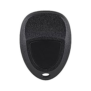 Keyless Remote Start Car Key Fob with Ignition Key fits Chevy Suburban Tahoe Traverse/GMC Acadia Yukon/Cadillac Escalade SRX/Buick Enclave/Saturn Outlook OUC60270, OUC60221 (Pack of 2)