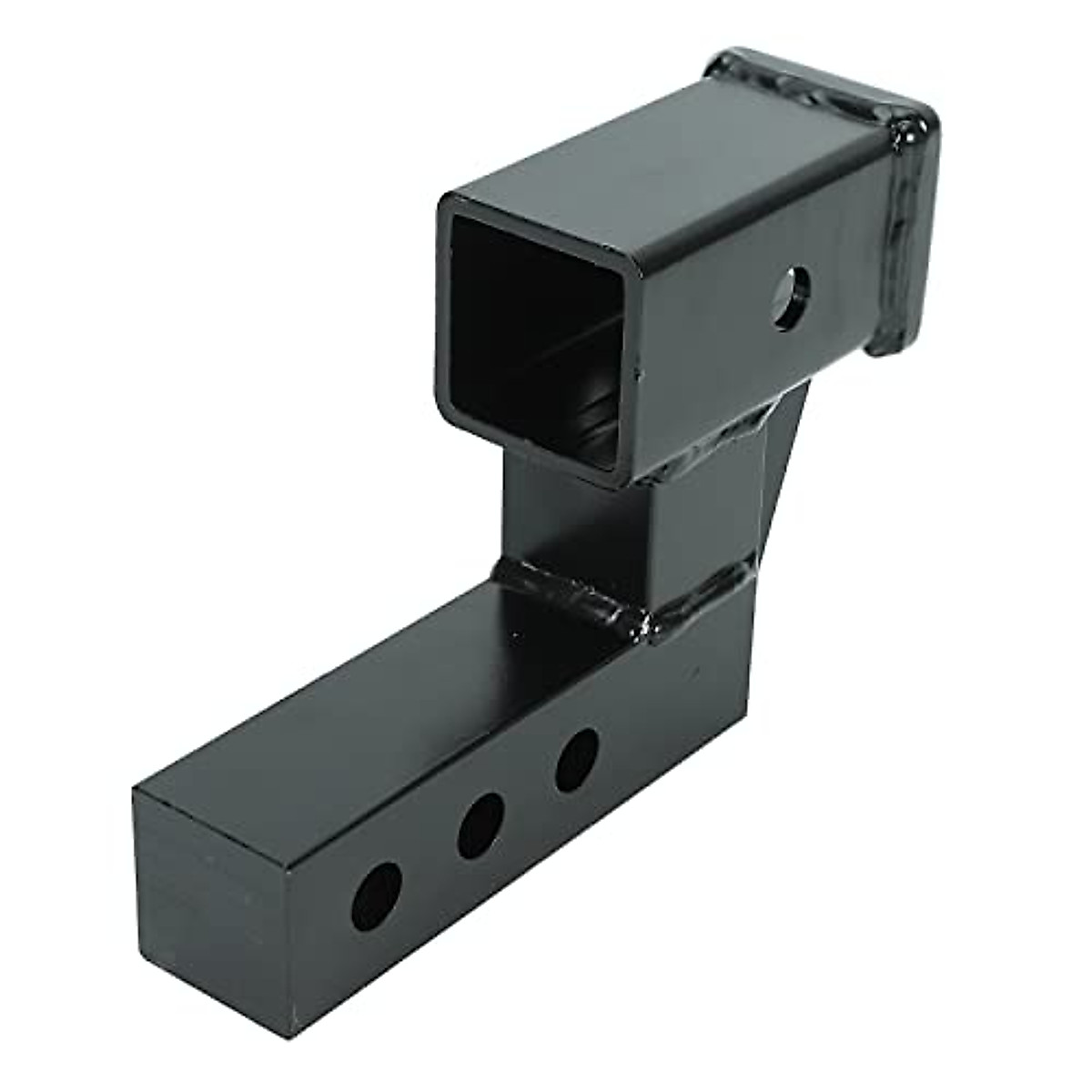 Hitch Receiver 2 Inch, Trailer 4" Drop/Rise Hitch Receiver Adapter Extension Class 3 2 Receiver Hitch with Pin and Clip