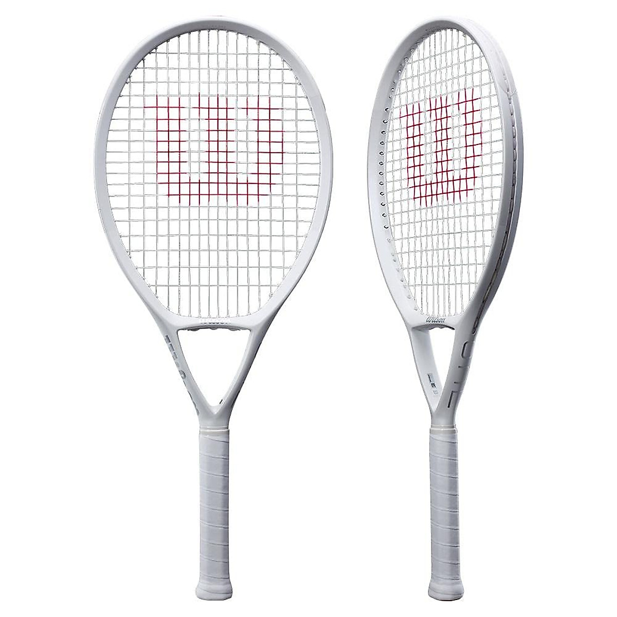 Wilson One Tennis Racquet (4_3/8 White)