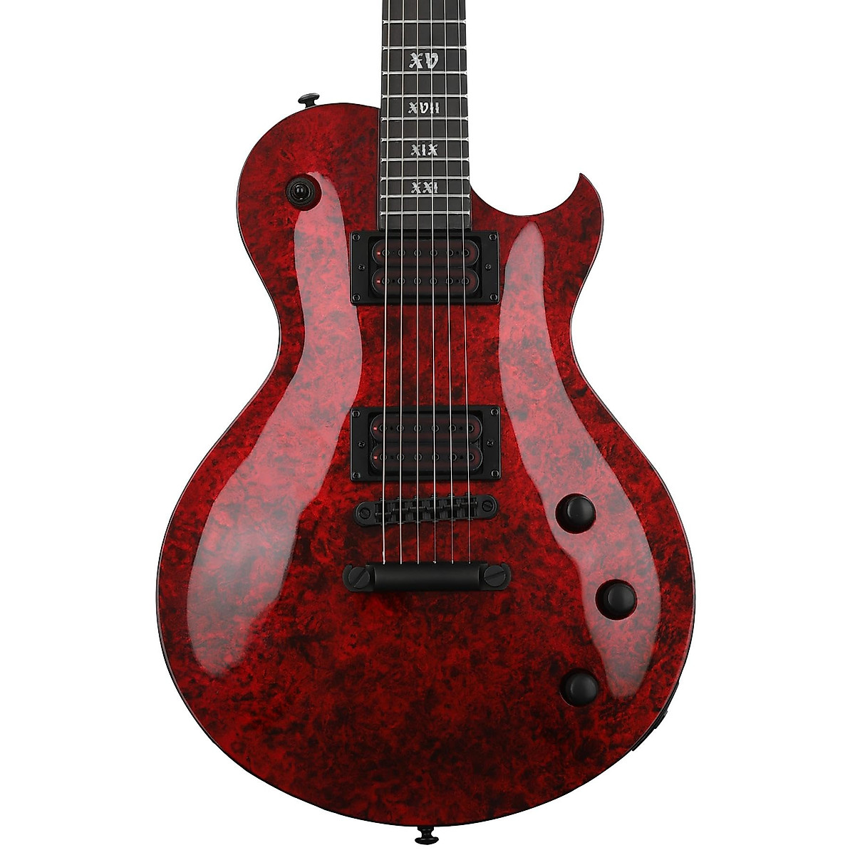 Schecter Solo-II Apocalypse - Red Reign