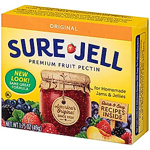 Sure-Jell Original Premium Fruit Pectin, 1.75 Ounce (Pack of 8)