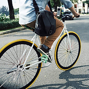 BESPORTBLE Bike Double Kickstand Adjustable,Center Mount Double Stand Folding Bicycle Stand Support Rear Mount for Mountain Bike Road Bike Bicycles Adult