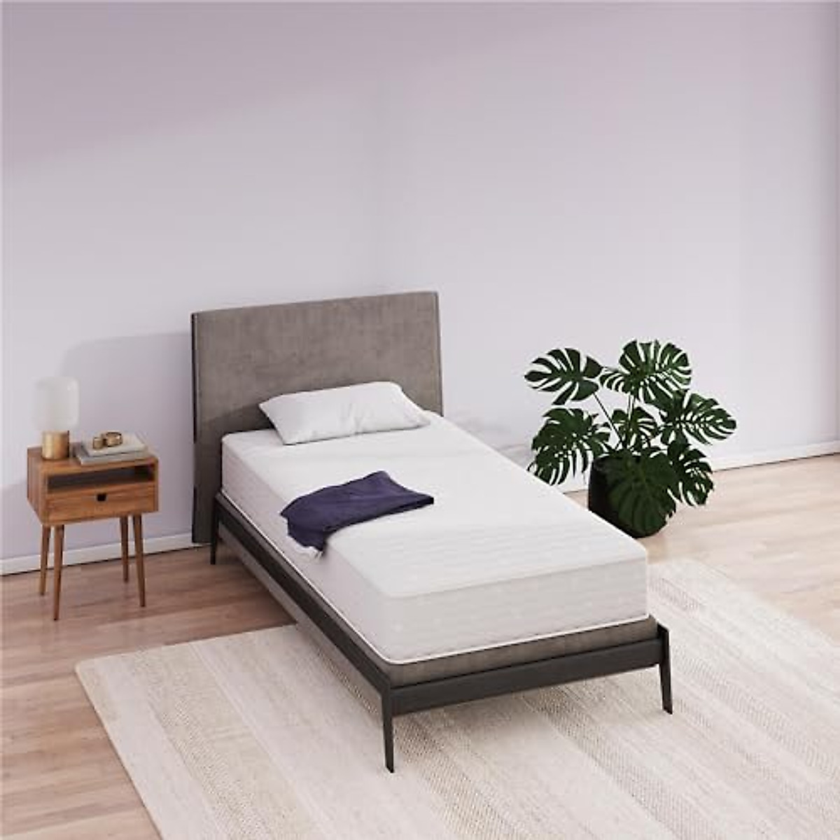 Signature Sleep Contour Plus 10-Inch Reversible Pocket Spring Mattress, Twin