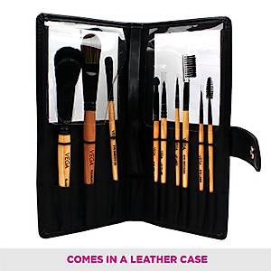 Set of 9 Vega Make-Up-Brushes EVS-09
