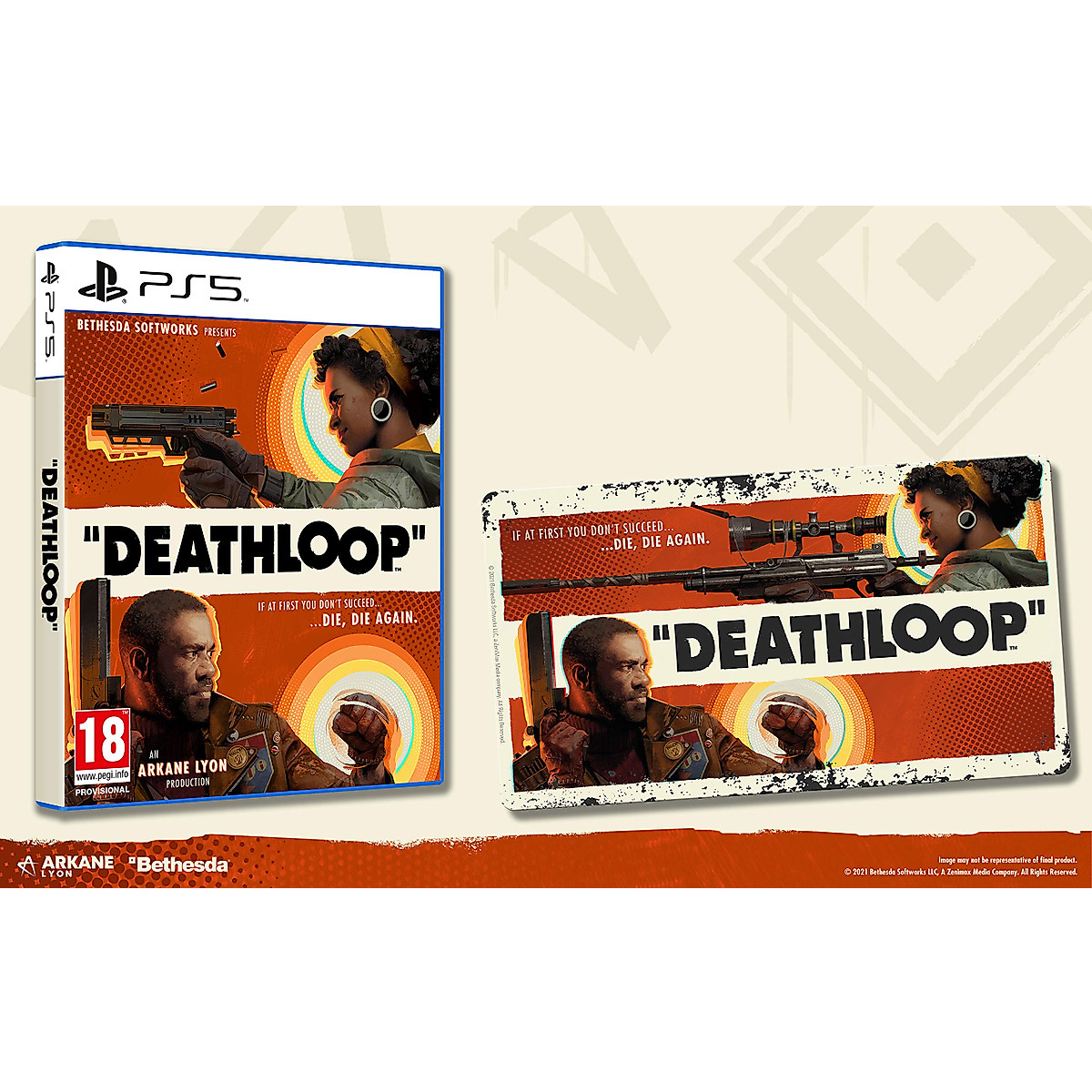 Deathloop with Steel Poster (Exclusive to Amazon.co.UK) (PS5)