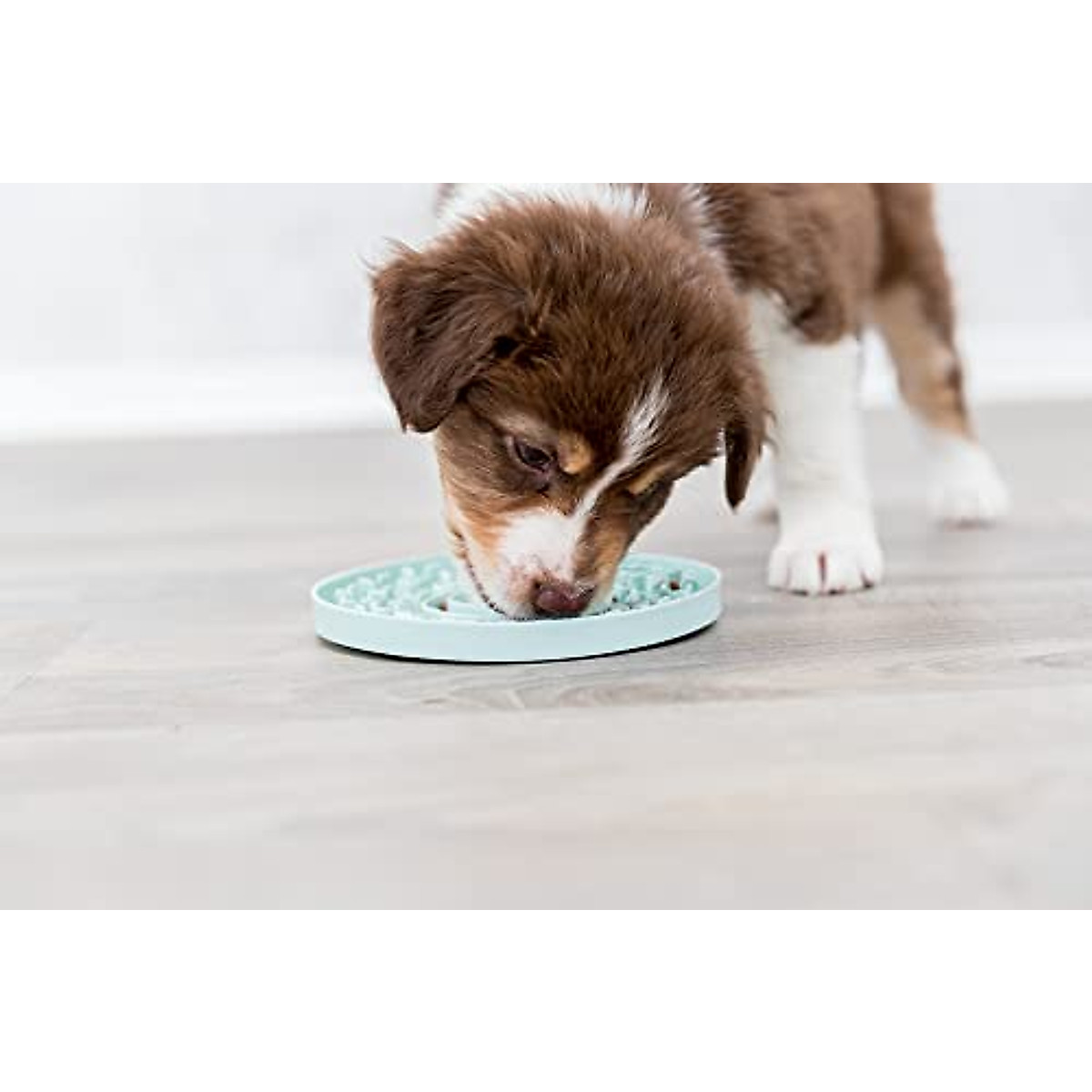 TRIXIE Junior Licking Mat, Pet Slow Feeder, for Dogs and Cats, Mint