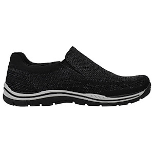 Skechers Men's Expected - Gomel Slip-on Loafer, Black, 11 M US