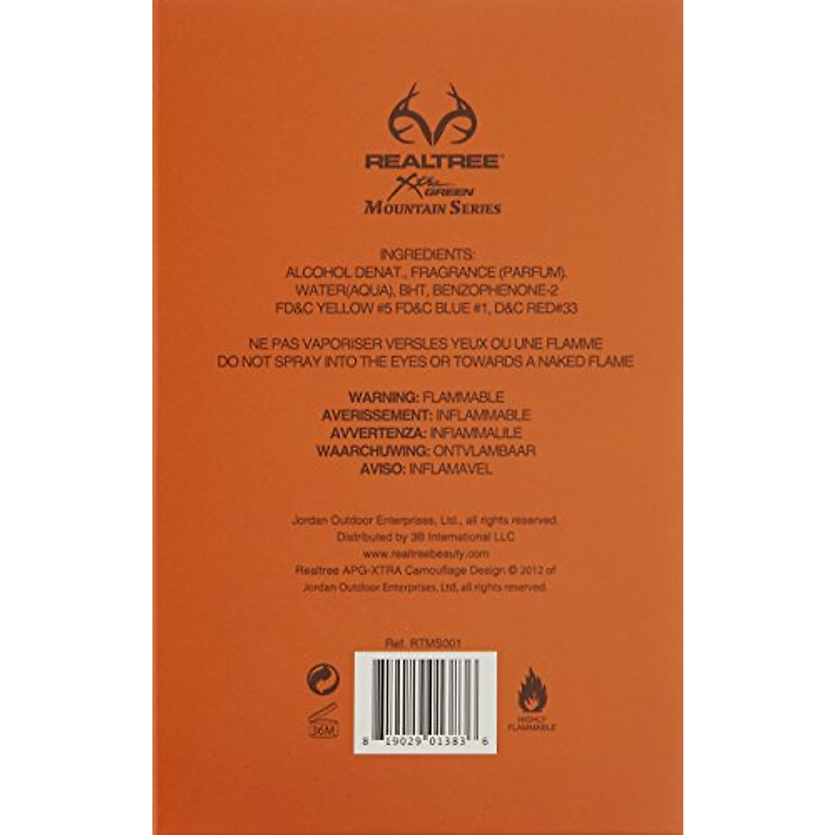 Realtree Mountain Series for Him 3.4oz EDT Spray