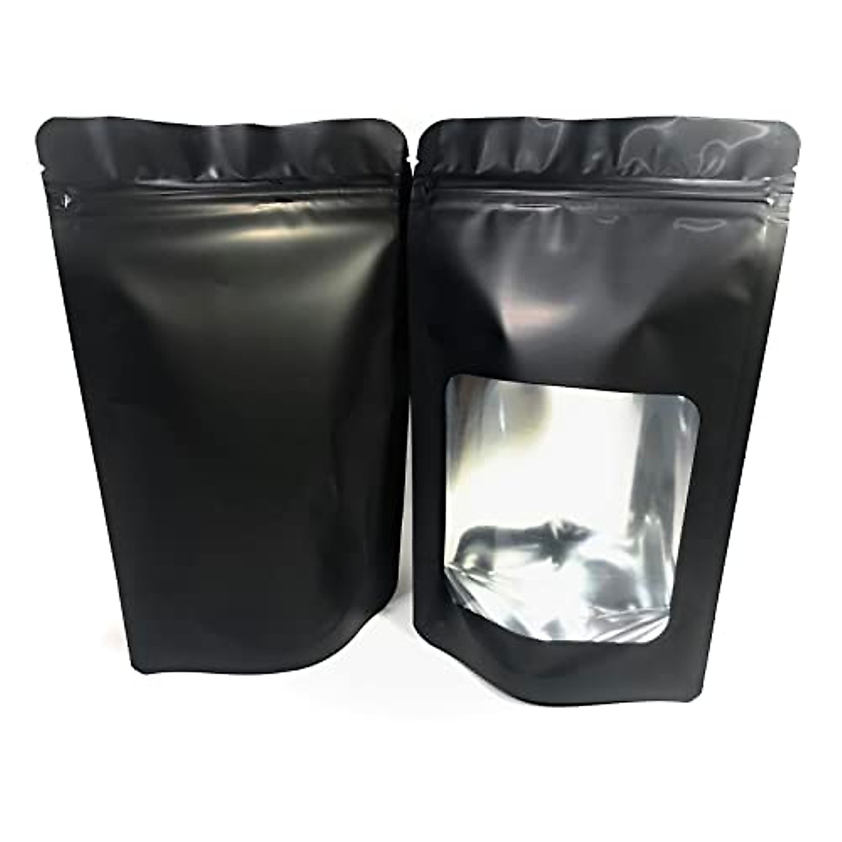 100 Pk Resealable Mylar Bags 4 Mil Stand Up Smell Proof Leak Proof Foil Pouch. Travel, Storage & Display. Food Grade ROYPACK (5" x 8" x 2.5")