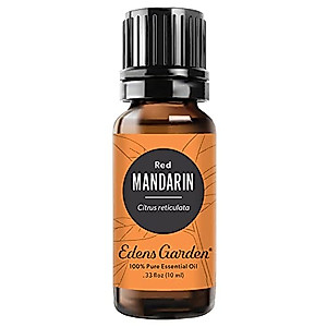 Edens Garden Mandarin-Red Essential Oil Blend, 100% Pure & Natural Premium Best Recipe Therapeutic Aromatherapy Essential Oil Blends 10 ml