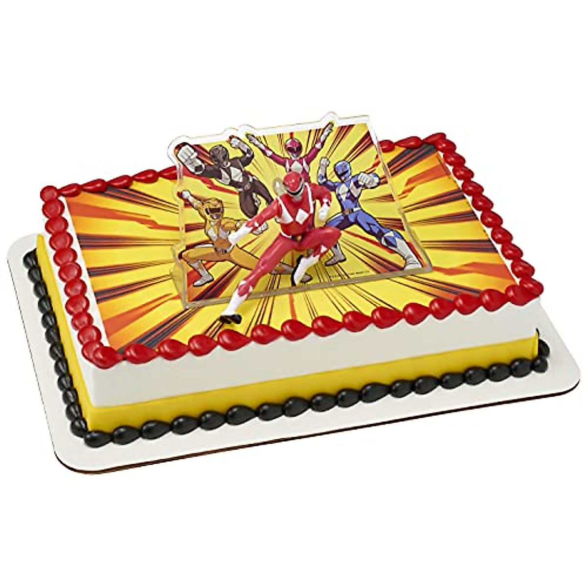 Decopac Power Rangers It's Morphin Time DecoSet Cake Decoration Topper, 3"