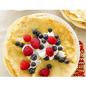 The ORIGINAL Crepe Spreader and Spatula Kit - 2 Piece Set (7” Spreader and 14” Spatula) Convenient Size to Fit Large Crepe Pan Maker | All Natural Beechwood Construction only From Indigo True Company