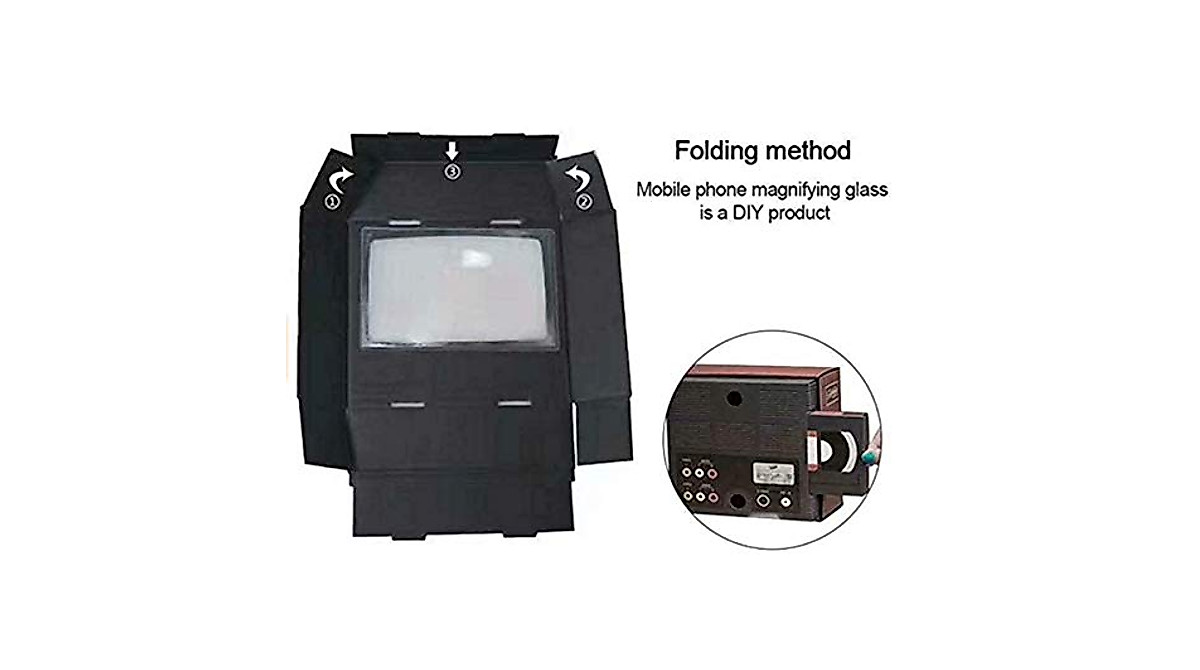 Retro TV Screen Magnifier - Enhance Your Viewing Experience