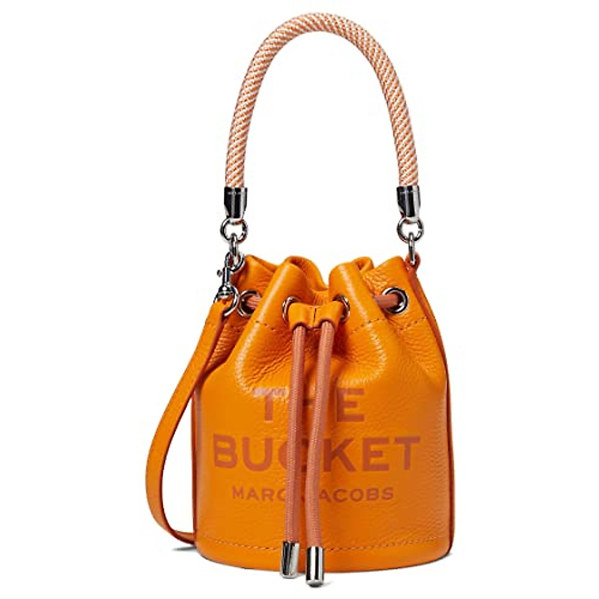 Marc Jacobs Women's The Micro Bucket Bag, Scorched, Pink, Orange, One Size