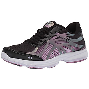 Ryka Womens Devotion Plus 3 Walking Shoe, Black, 9 US