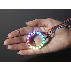 Adafruit Industries NeoPixel Ring - 16 x 5050 RGBW LEDs w/Integrated Drivers - Natural White - ~4500K