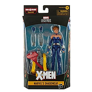 Marvel Hasbro Legends Series 6-inch Scale Action Figure Toy Marvel's Shadowcat, Premium Design, 1 Figure, 4 Accessories, and 1 Build-A-Figure Part