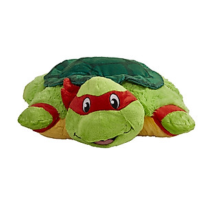 Pillow Pets Nickelodeon TMNT Teenage Mutant Ninja Turutles Raphael Suffed Animal