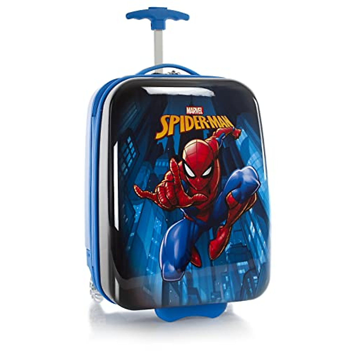Heys Spiderman Boy's Hardside 18 Inch Carry-On Rolling Luggage