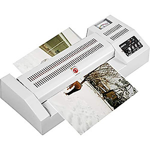 VEVOR Lamination Machine 12.6" Thermal Laminator Machine 4 Rollers System Portable Laminating Machine for Home School or Small Office Suitable for Use with Photos, Handouts or Other Laminating Needs