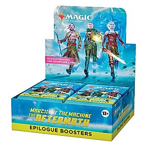 Magic: The Gathering March of the Machine: The Aftermath Epilogue Booster Box | 24 Packs (120 Magic Cards)