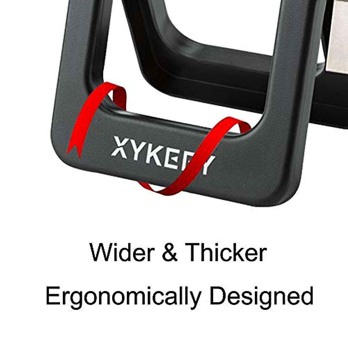 Big Metal Tube Squeezer – Toothpaste Paint Tube Wringer, Xykeey Tube Winder Saves Toothpaste, Creams, Paint, Hair Color, Cosmetics, Ointments, Tomato Paste, Garlic Paste and More… (Black)