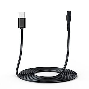 USB Charging Cord Compatible with Skull Pitbull, Palm, Butterfly Kiss and Beast Clipper PRO Shaver, Charger Adapter for Skull Pitbull Gold PRO Pitbull Platinum PRO Pitbull Silver PRO Razor Cord