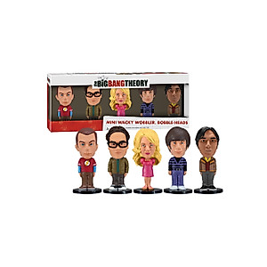 Funko Big Bang Theory: Mini Wacky Wobbler Set, 5 Pieces