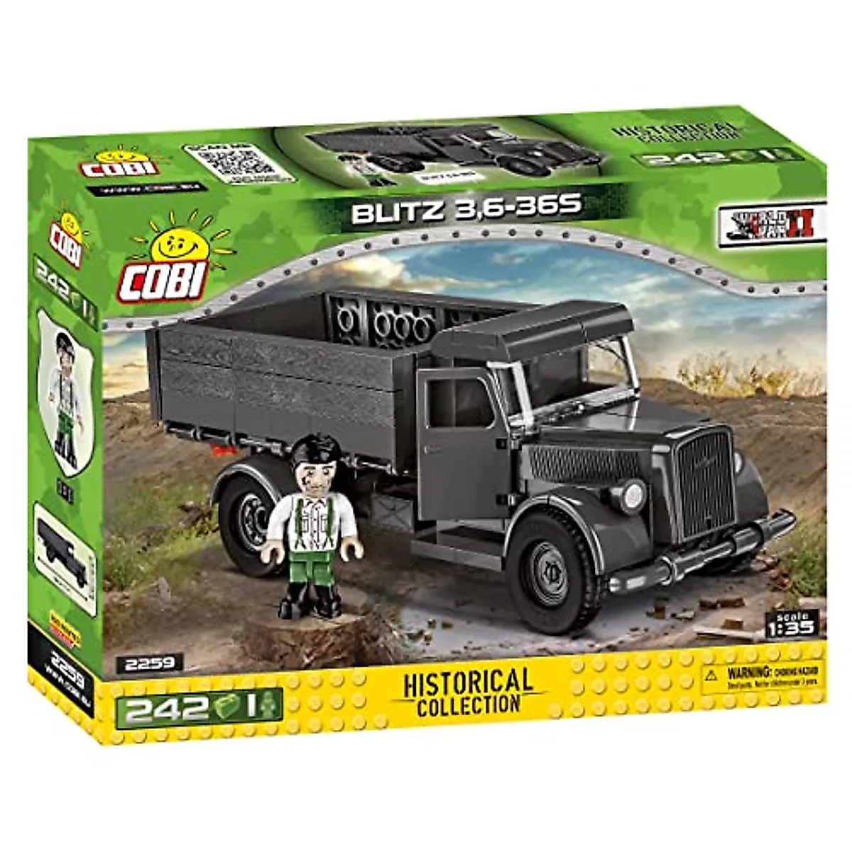 COBI Historical Collection: World War II Blitz 3.6-36S Vehicle