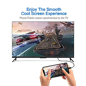 VENTION 4K Micro HDMI to HDMI Cable 6FT - High Speed HDMI to Micro HDMI Cord Adapter Support 3D Full HD 1080P Compatible with Laptop Camera Connected to Monitor Projector